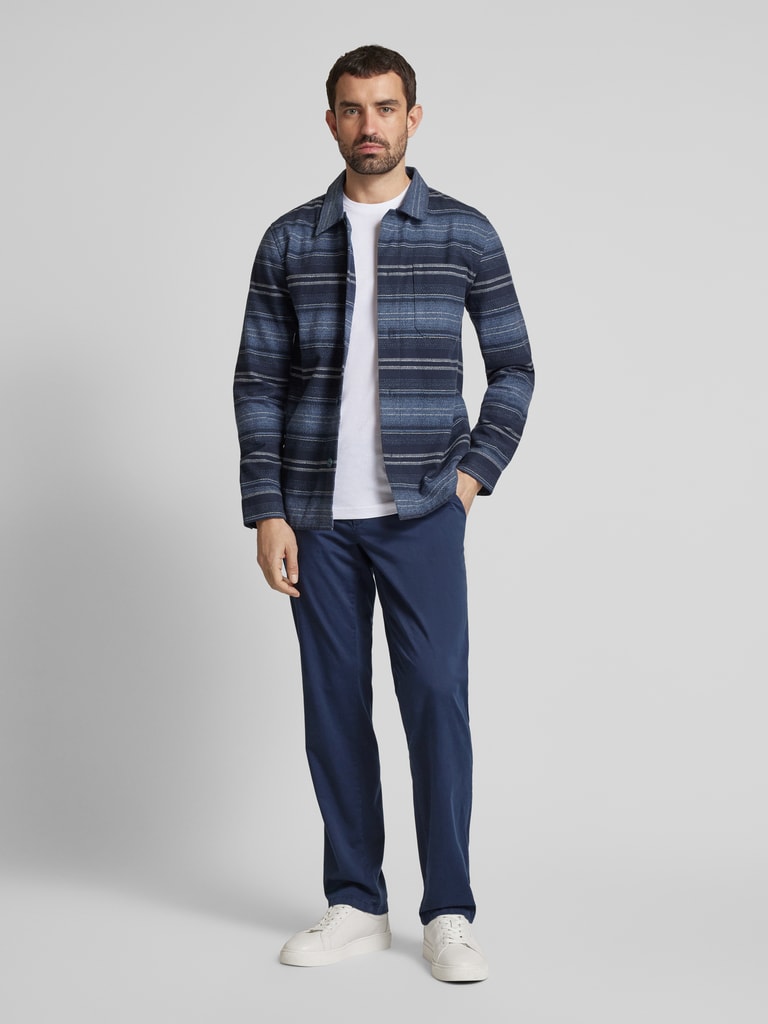 Brax Regular Fit Chino im 5-Pocket-Design Modell 'EVANS' (marine ...