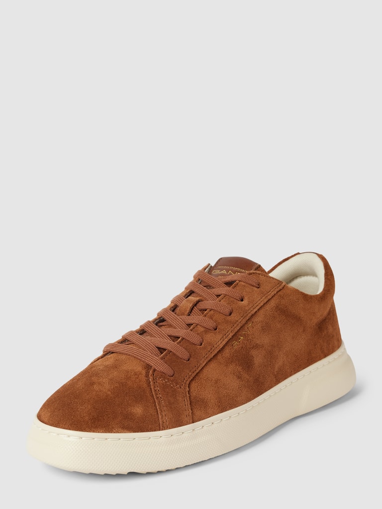 Gant Sneakers van leer, model 'Joree' in cognac online kopen | P&C