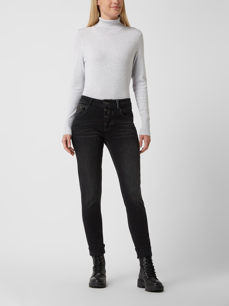 Blue Fire Jeans Slim Tapered Fit Jeans mit Stretch-Anteil Modell 'Gigi ...