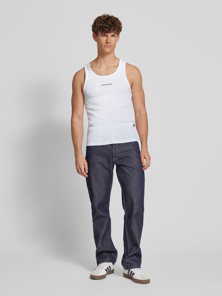 G-Star RAW Tanktop mit Label-Print (weiss) online kaufen