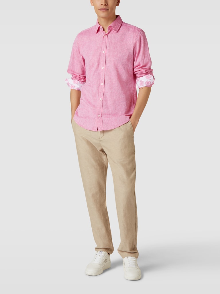 JOOP! Jeans Freizeithemd mit Kentkragen (pink) online kaufen