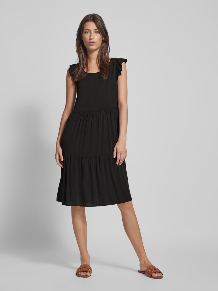 ICHI Minikleid im Stufen-Look Modell 'MARRAKECH' (black) online kaufen