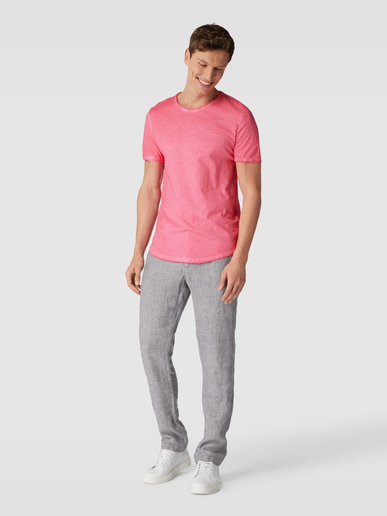 JOOP! Jeans Herren T-Shirt mit Label-Stitching Modell 'Clark' (pink ...