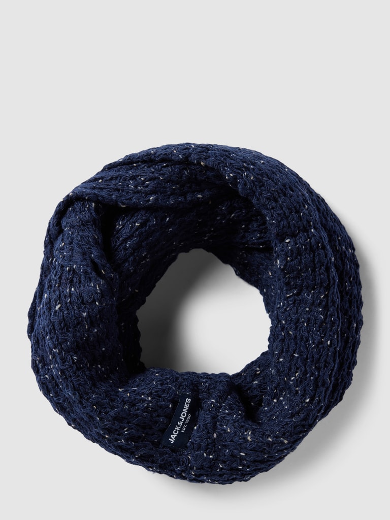 Jack & Jones Loop-Schal mit Label-Detail Modell 'CLIFF' (marineblau) online kaufen