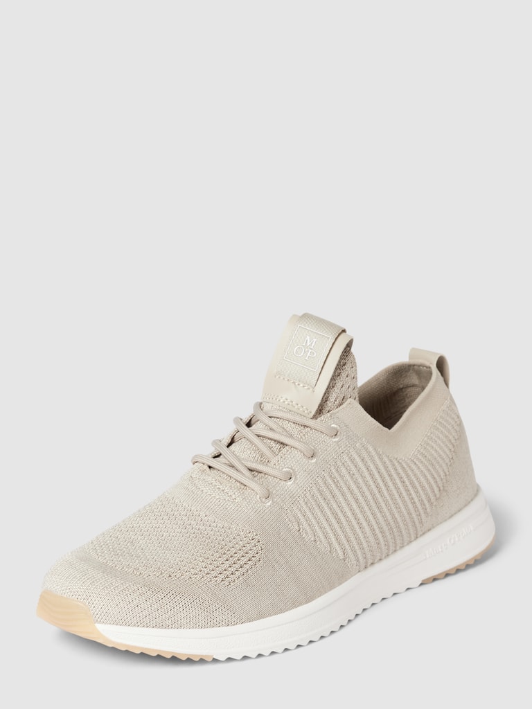 Marc O'Polo Sneakers met structuurmotief, model 'Jasper' in zand online ...