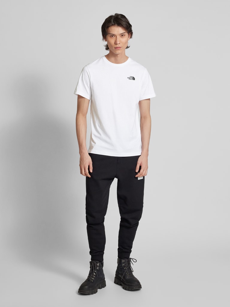 The North Face T-Shirt mit Label-Print Modell 'REDBOX' (weiss) online ...