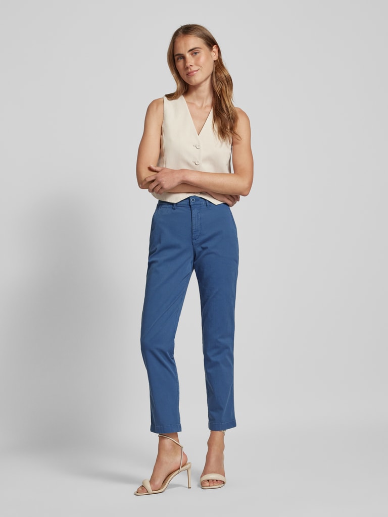 Lauren Ralph Lauren Slim Fit Hose mit verkürztem Schnitt Modell 'GABBY ...