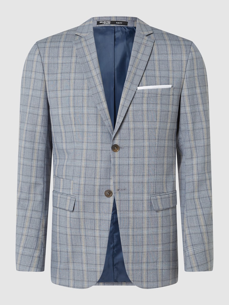 SELECTED HOMME Slim Fit 2-Knopf-Sakko mit Viskose-Anteil Modell 'Logan ...