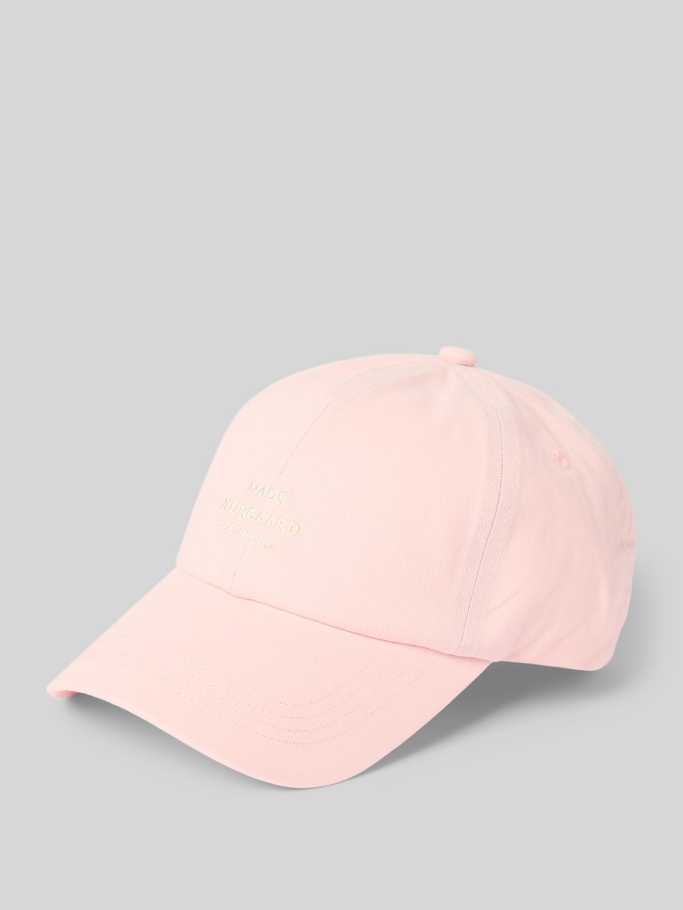 MADS NØRGAARD Basecap mit Label-Stitching (rose) online kaufen