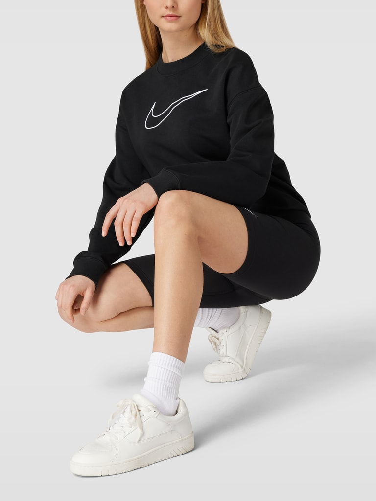 NIKE TRAINING Sweatshirt mit Logo-Stitching (black) online kaufen