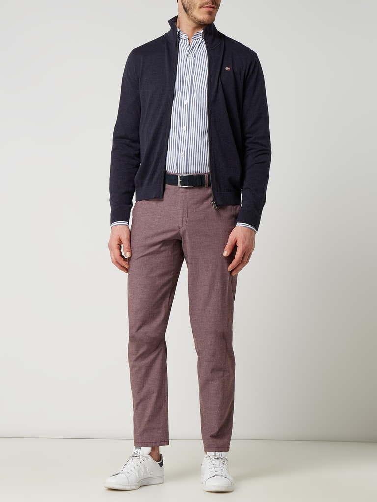 Hiltl Regular Fit Chino mit Stretch-Anteil Modell 'Pierre' (bordeaux ...