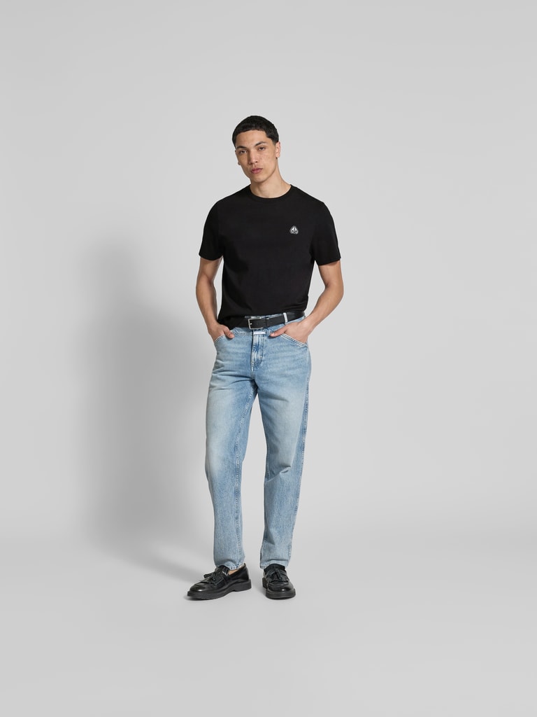 Moose Knuckles T-Shirt mit Label-Detail (black) online kaufen