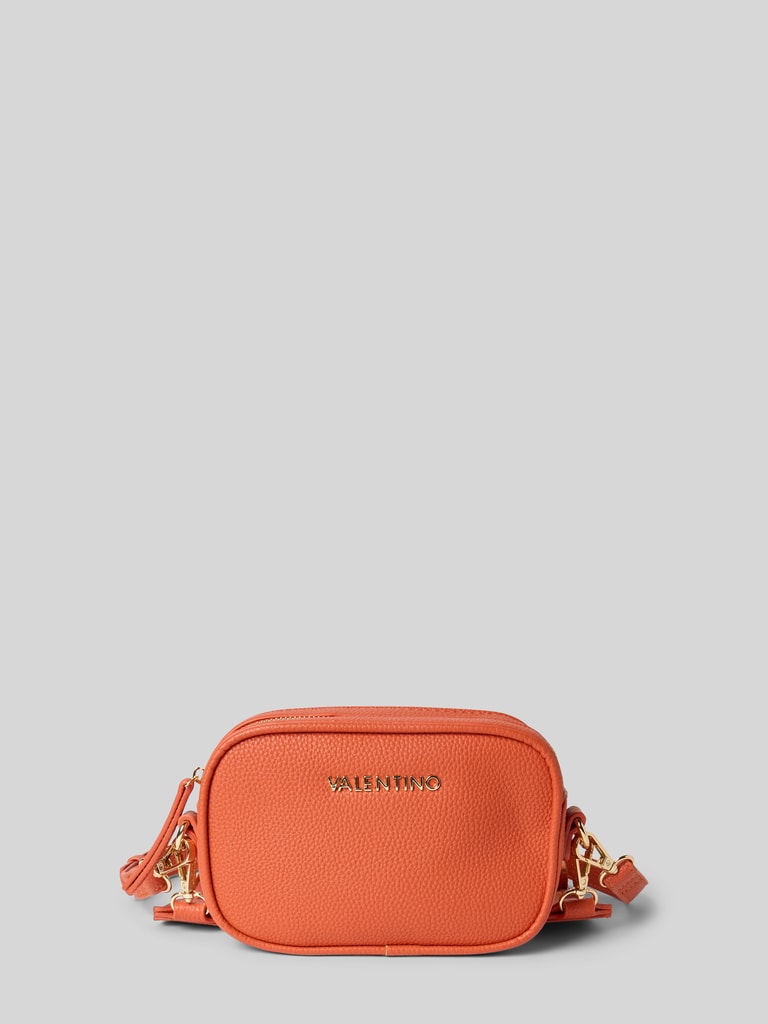 VALENTINO BAGS Crossbody Bag mit Label-Detail Modell 'MIRAMAR' (orange ...