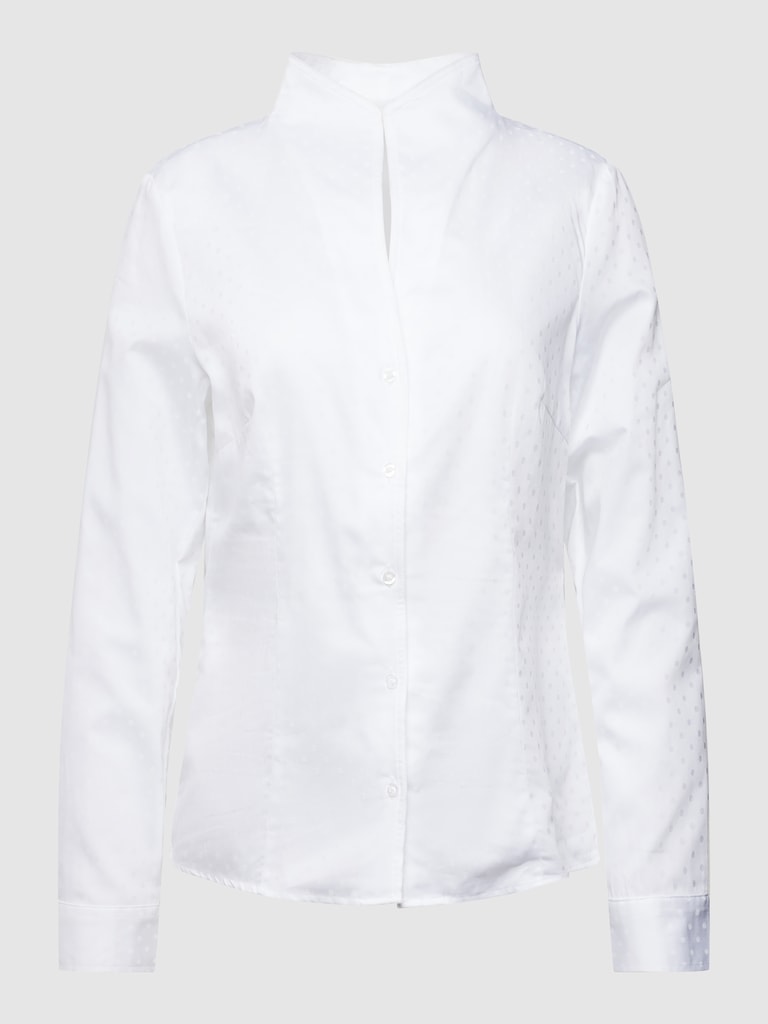 Christian Berg Woman Hemdbluse mit Knopfleiste Modell 'Amelia' (weiss ...