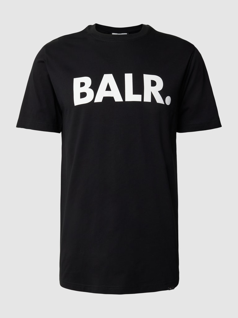BALR. T-Shirt mit Label-Print (schwarz) online kaufen