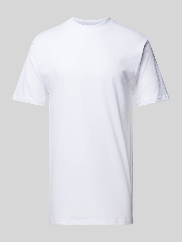 HOM T-Shirt im unifarbenen Design Modell 'Harro' (weiss) online kaufen