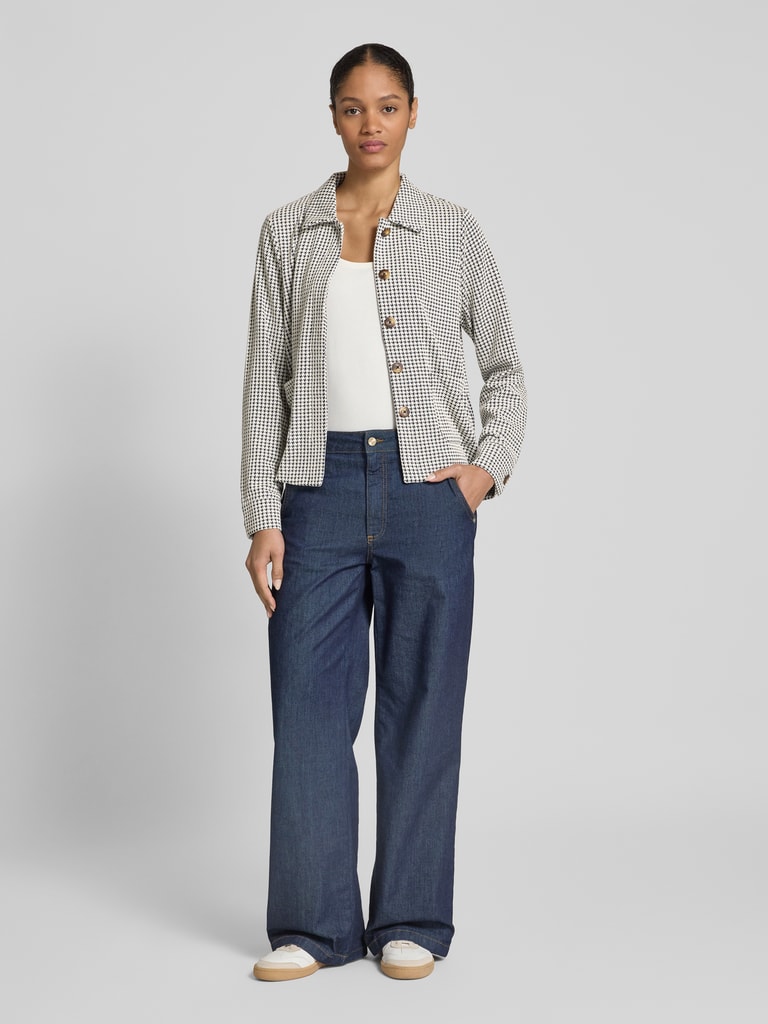 ICHI Blazer mit aufgesetzten Taschen Modell 'KATE' (marine) online kaufen