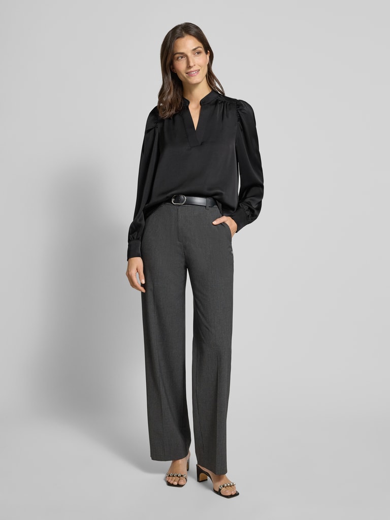Neo Noir Blouse met V-hals, model 'Rosslyn' in zwart online kopen | P&C