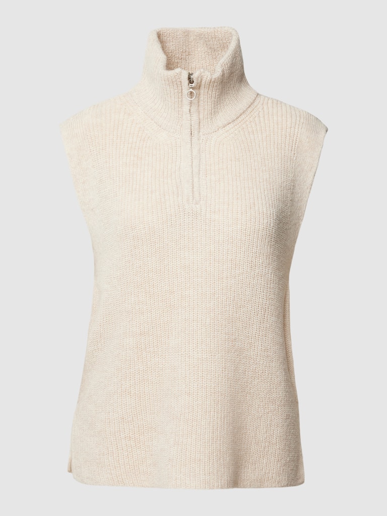Only Strickpullover mit Troyer-Kragen Modell 'TIA LIFE' (beige) online ...