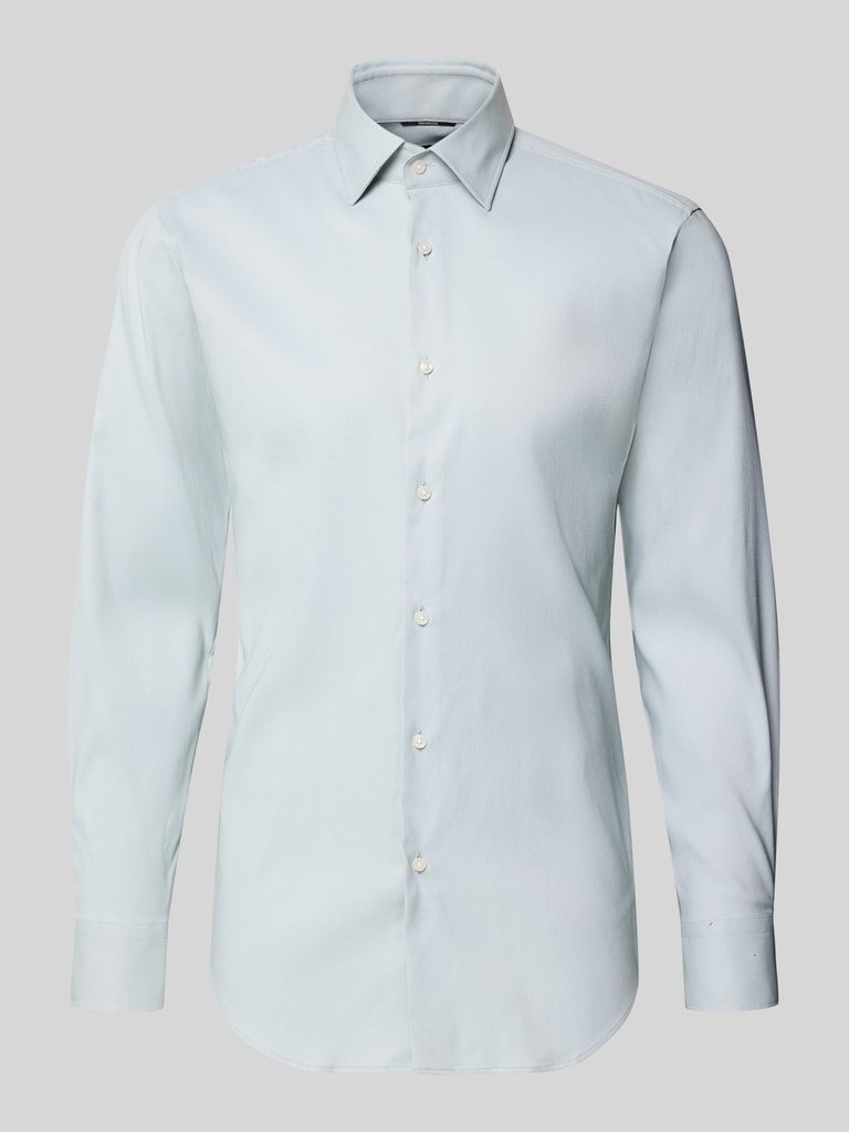 BOSS Slim Fit Businesshemd aus Stretch-Twill Modell 'P-HANK-KENT-C1-222 ...