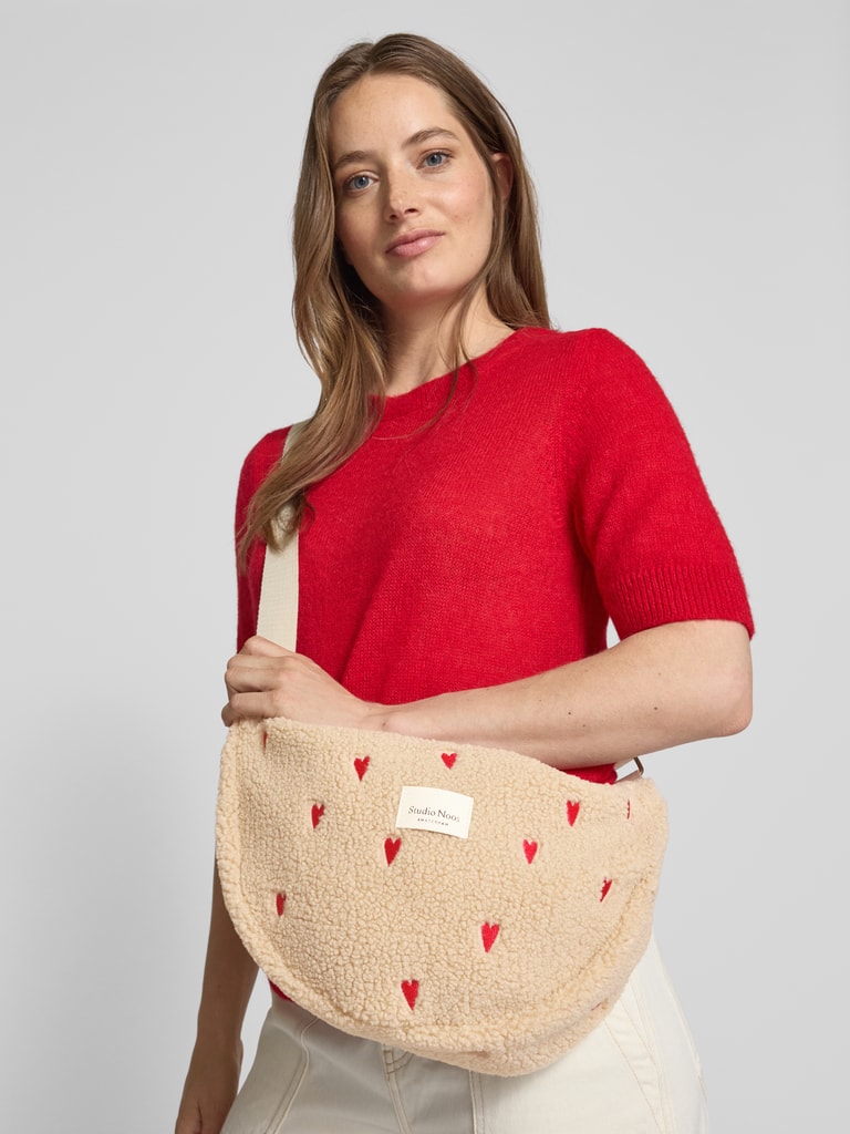 STUDIO NOOS Handtasche mit Label-Detail (sand) online kaufen
