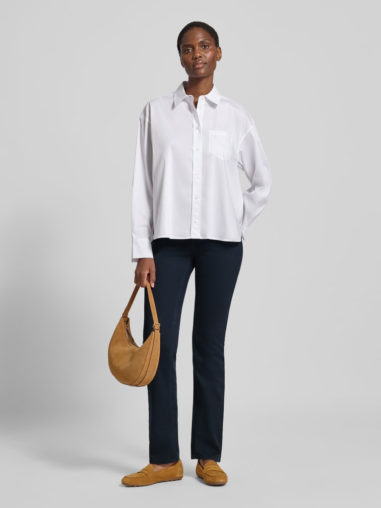 Brax Slim Fit Jeans im 5-Pocket-Design Modell 'STYLE.MARY' (marine ...