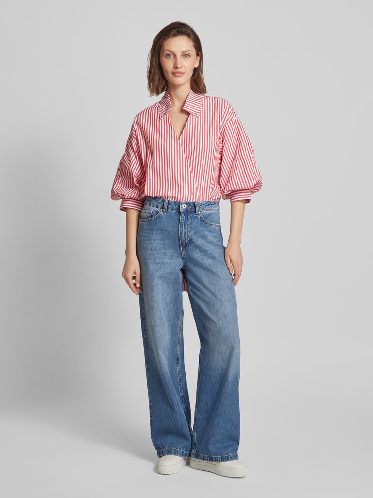 Rich & Royal Blouse met strikceintuur in rood online kopen | P&C