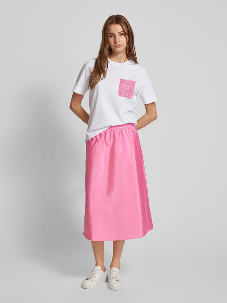 Rich & Royal Midirok met elastische band in roze online kopen | P&C
