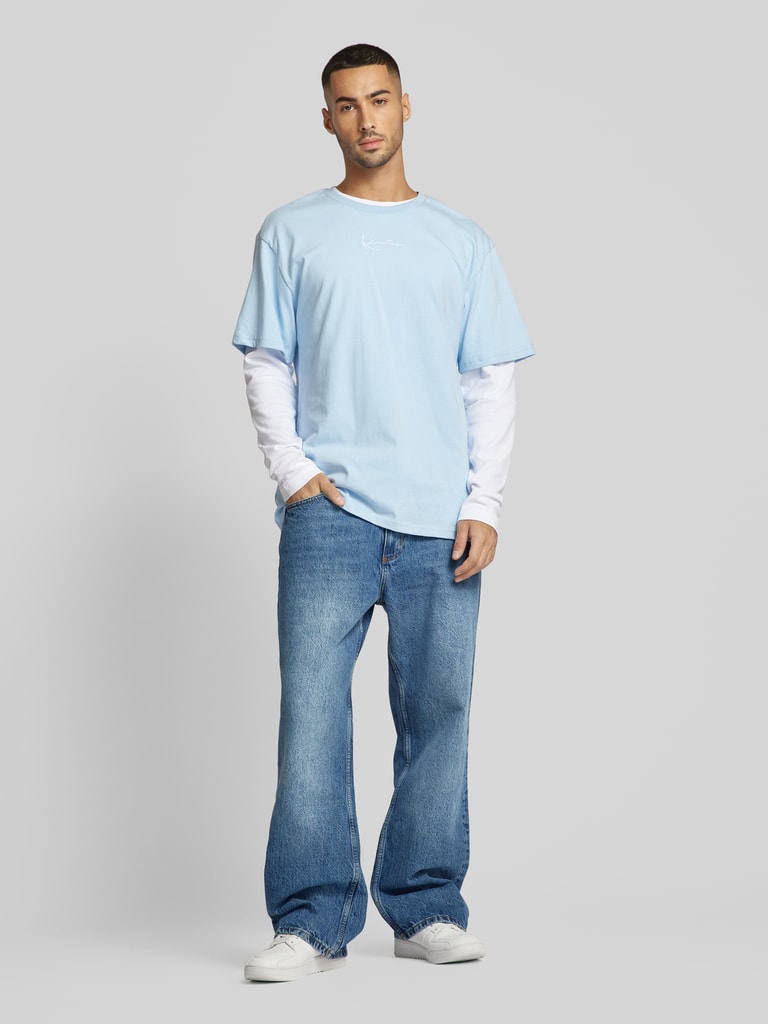 2Y Studios Baggy Fit Jeans im 5-Pocket-Design Modell 'ADRIK' (blau ...