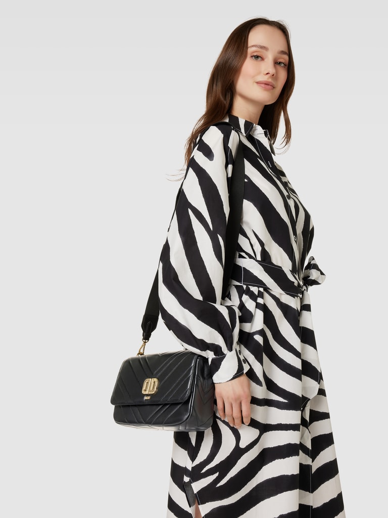 DKNY Umhängetasche mit Label-Applikation Modell 'DELPHINE' (black ...