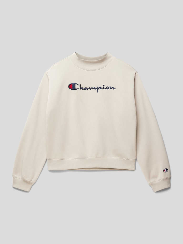 CHAMPION Sweatshirt mit Label-Print (sand) online kaufen