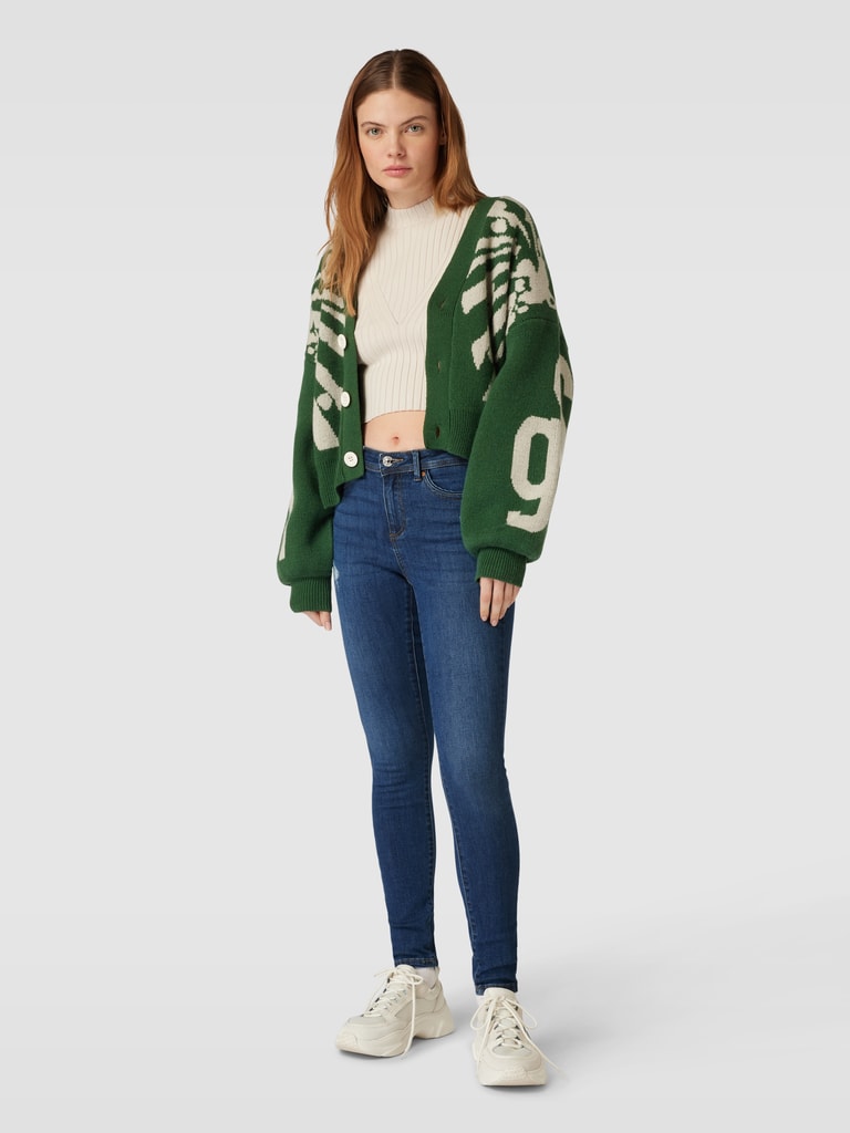 Only Skinny fit jeans in destroyed-look, model 'WAUW' in jeans online ...