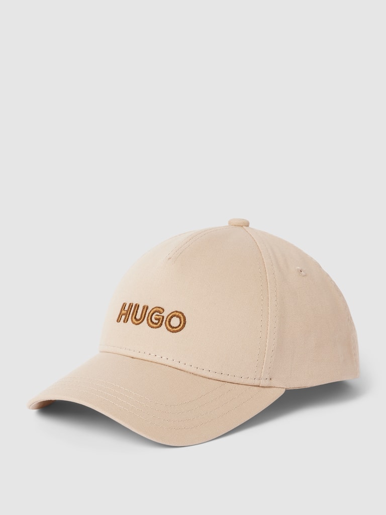 HUGO Cap mit Label-Stitching (beige) online kaufen