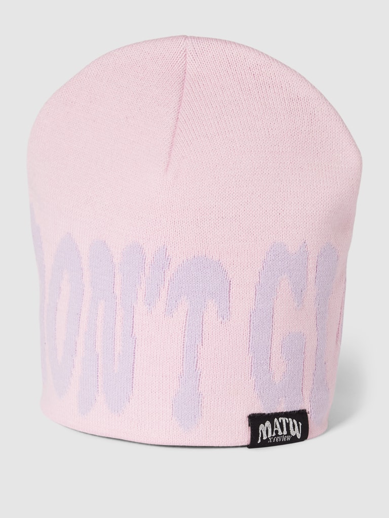 Review X MATW MATW x REVIEW - Beanie mit DGUK Print (rosa) online kaufen