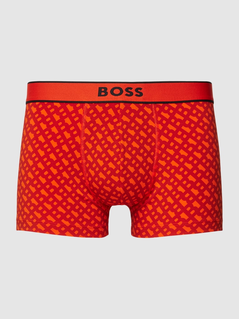 BOSS Trunks mit elastischem Logo-Bund (orange) online kaufen