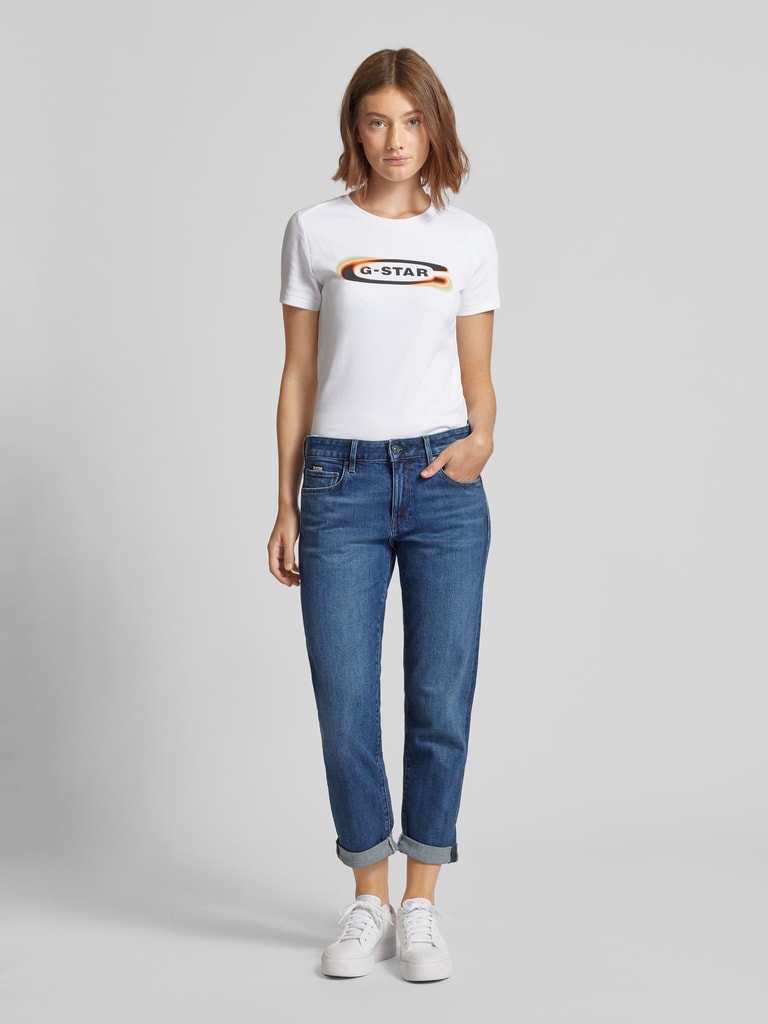 G-Star Raw Boyfriend Jeans im Used-Look Modell 'Kate Boyfriend' (marine ...