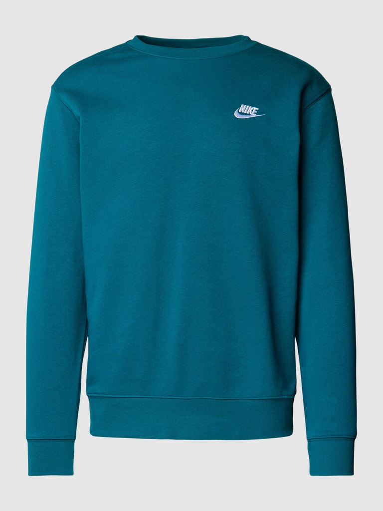 Nike Oversized Sweatshirt mit Label-Detail (petrol) online kaufen