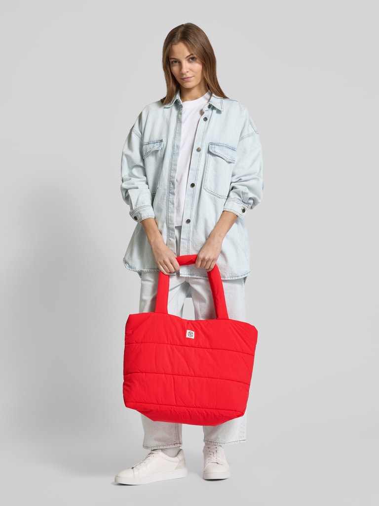 MSCH Copenhagen Shopper mit Label-Detail Modell 'SASJA' (rot) online kaufen