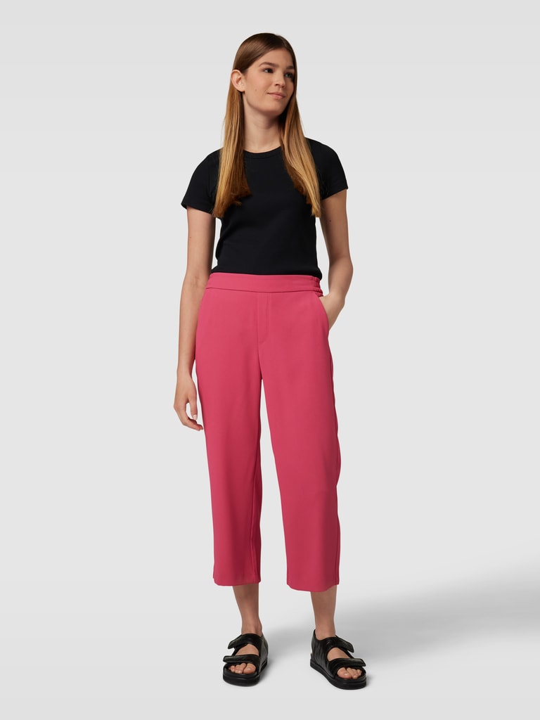 MAC Cropped Hose mit elastischem Bund Modell 'Chiara' (pink) online kaufen
