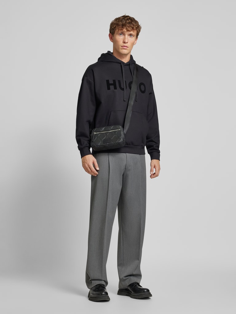 Kup online HUGO Torba na ramię z naszywką z logo model ‘Ethon’ (czarny)