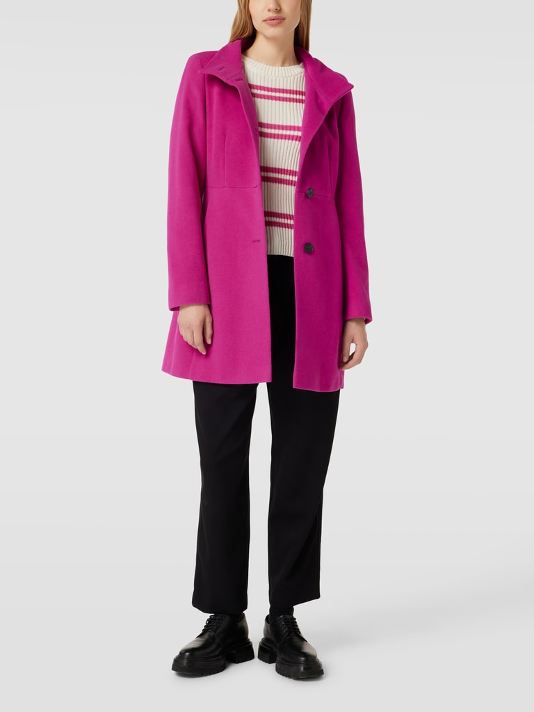 Fuchs Schmitt Wollmantel mit Stehkragen (pink) online kaufen