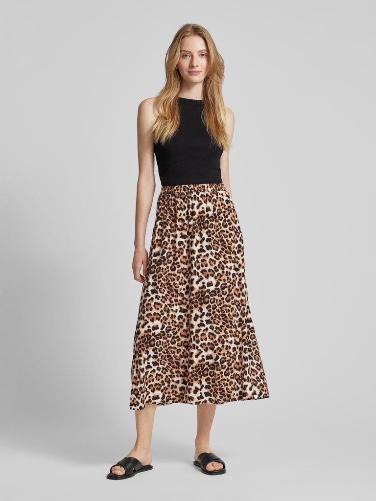 Vero Moda Maxirok van viscose met elastische band, model 'EASY JOY' in ...