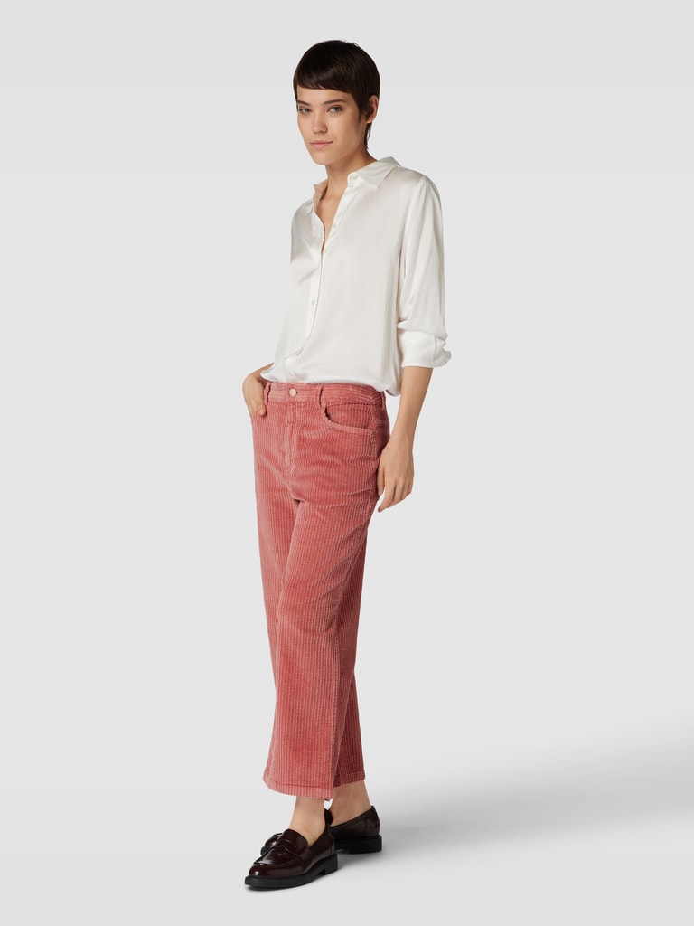 s.Oliver RED LABEL Broek met uitlopend model in oudroze online kopen | P&C
