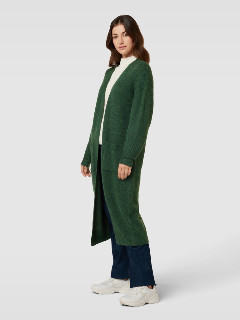 YAS Cardigan mit aufgesetzten Taschen Modell 'BALIS' (dunkelgruen ...