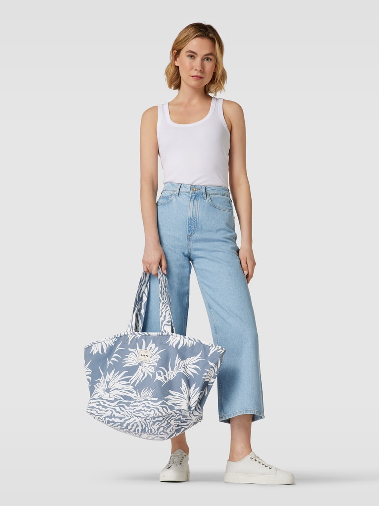 Barts Shopper mit Allover-Muster (bleu) online kaufen