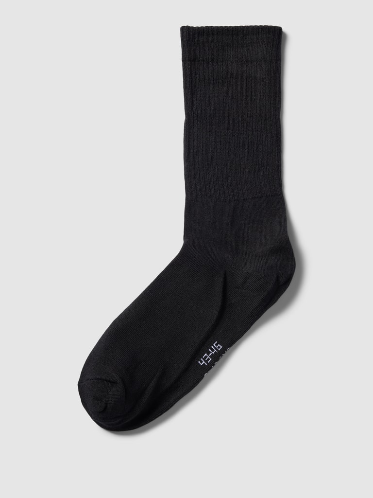 Snocks Socken im unifarbenen Design Modell 'Crew Sock' im 2er-Pack ...