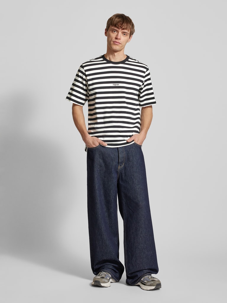 Jack & Jones T-Shirt mit Label-Print Modell 'VESTERBRO' (black) online ...