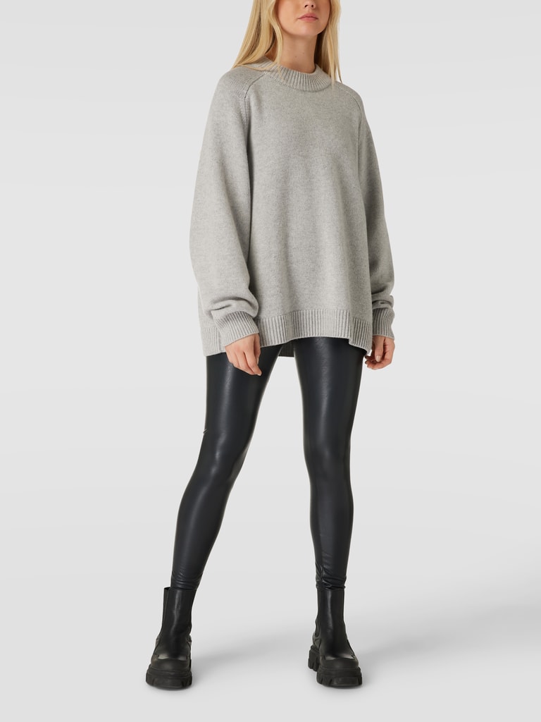 REVIEW Leggings in Leder-Optik Modell 'AMERICA' (black) online kaufen