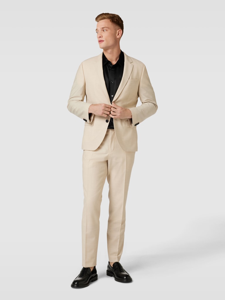 HUGO Pak van een scheerwolmix, model 'Henry/Getlin' in beige online ...