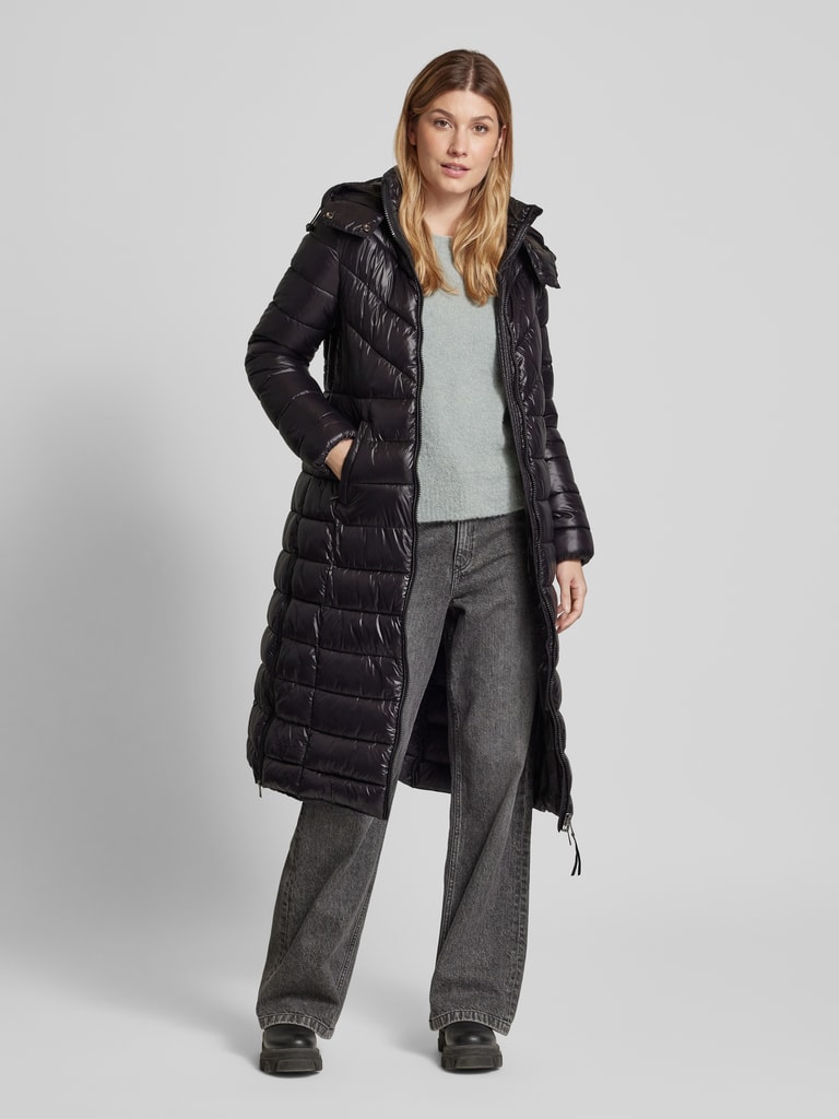 Rich & Royal Steppmantel mit Kapuze (black) online kaufen